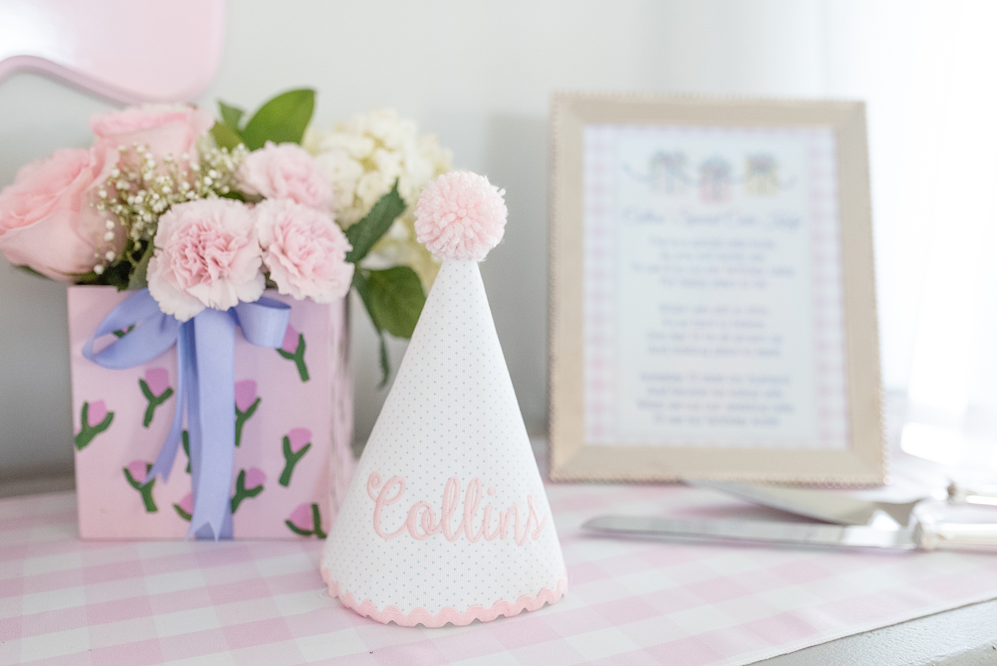 A Spring 1st Birthday Party For A Baby Girl
