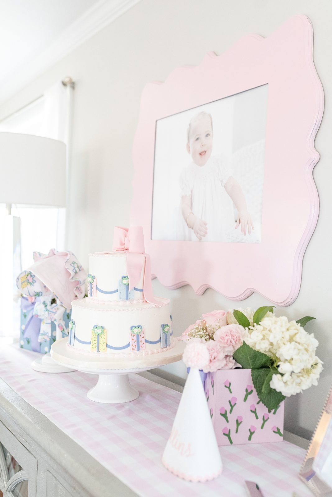 A Spring 1st Birthday Party For A Baby Girl